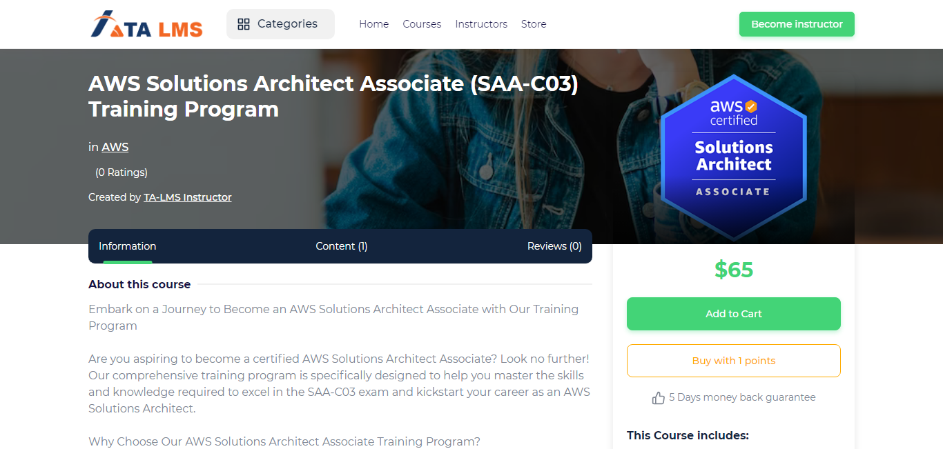 LMS – Learning Management System - Tanish Analytics Pvt. Ltd.